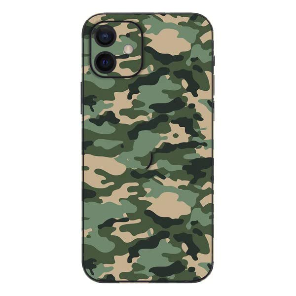Orgic India Skin Wrap Sticker Army Green Camo Printed Compatible with ...