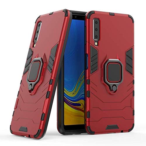 SmartLike Hard Rugged Ring Defender Back Case for Samsung Galaxy A7 ...