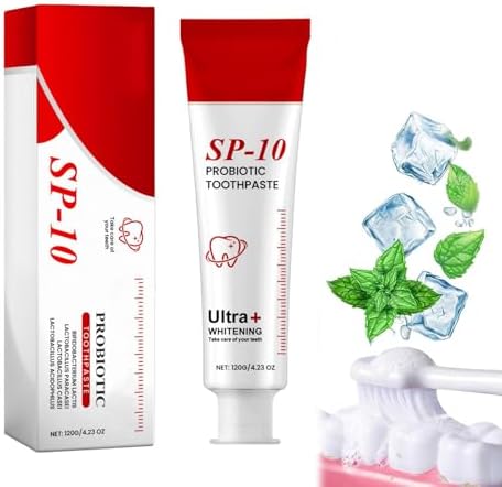 Amazon.com: Super Probiotic-10 Toothpaste, Sp-10 Ultra Whitening ...