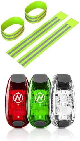 Amazon.com: Apace Vision KayaLuma Kayak Lights + Green Reflective Bands ...