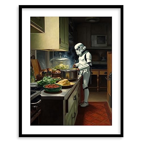 Amazon.com: Star Wars Kitchen Art Prints - Premium Giclee Fine Art ...