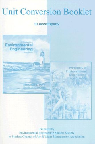 Unit Conversion Booklet/Intro to Environmental Engineering: Davis ...