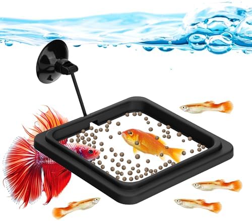 Fish Tank Feeder Fish Feeding Ring Aquarium Round Floating Food Circles ...