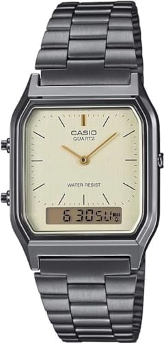 Casio Ana-Digi Analog Digi Quartz Wristwatch, Vintage Series, AQ-230 ...