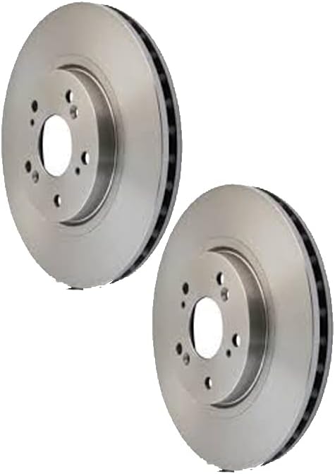 Front Black Series Coated Disc Brake Rotor Kit Fits 2009-2015 Nissan ...