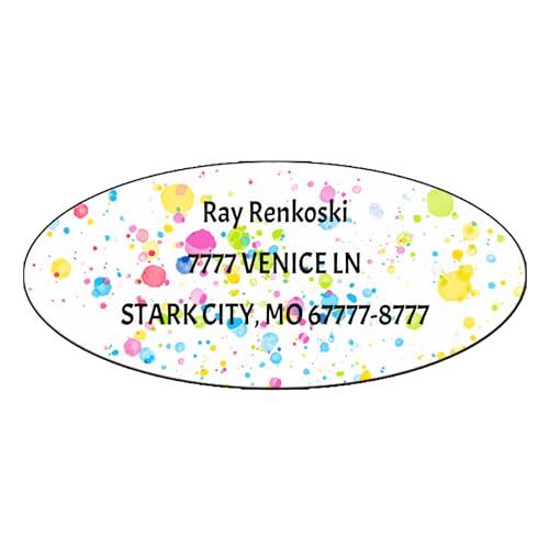 Amazon.com: 150-1000pcs Custom Personalized Return Address Stickers ...