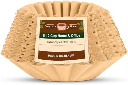 Amazon.com: Natural, Unbleached, Coffee Filters Biodegradable and ...