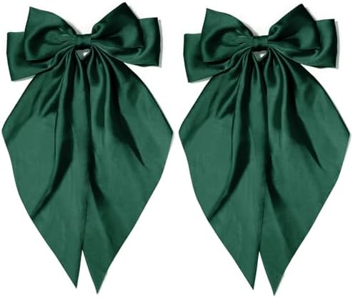 Amazon.com : Hair Bows For Women Girls, 4PCS Large Bowknot Hair ...