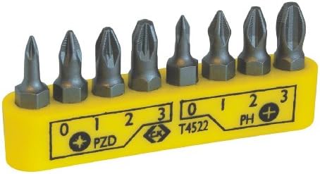 C.K T4521 Bit Set on Clip with 8 Slotted bits : Amazon.co.uk: DIY & Tools