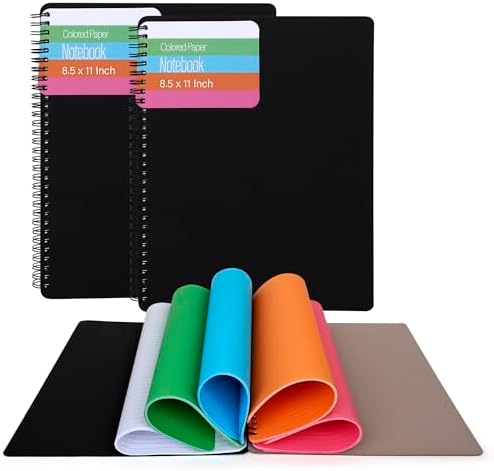 Amazon.com : Alavone Spiral Notebook, College Ruled, Subject Notebooks ...