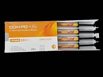 D-Tech FLOWABLE COMPOSITE KIT Light Cured Nano Hybrid Flowable ...