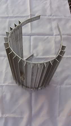 Wood Stove Wrap Heat Exchanger for 5 or 6 in. Pipe x 16 in. (High ...