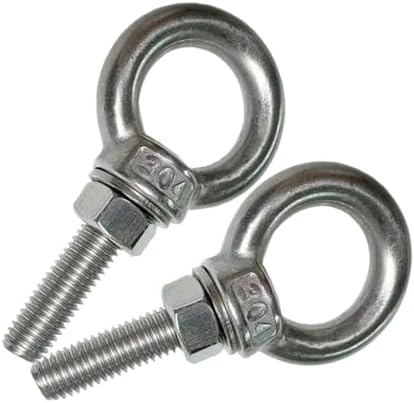 Amazon.com: 8Pcs 304 Stainless Steel M16 Male Thread Lifting Ring Eye ...