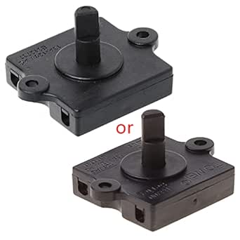 B3200 Rotary Switch 4 Position 3 Speed Heater Blower Fan Control Knob Push Button Automatic ...