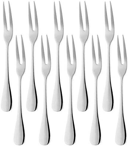 Amazon.com: Comicfs 12-Piece Appetizer Small Forks, 5.2 Inches, Dessert ...