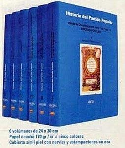 HISTORIA DEL PARTIDO POPULAR. 6 VOLÚMENES - 9788494101069 - Livros na ...