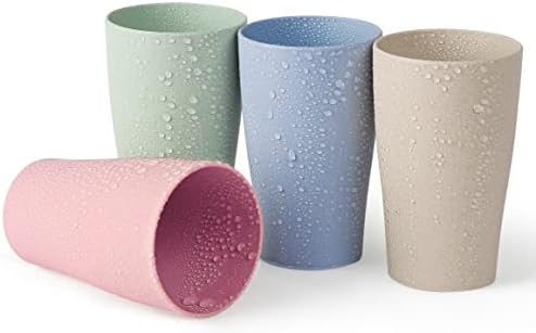 Amazon.com | Zopeal 30 Pcs Unbreakable Reusable Drinking Cup 12 oz ...