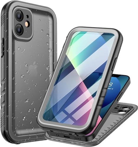 Cozycase for iPhone 12 Mini Waterproof Case - IP68 Underwater Full Body ...