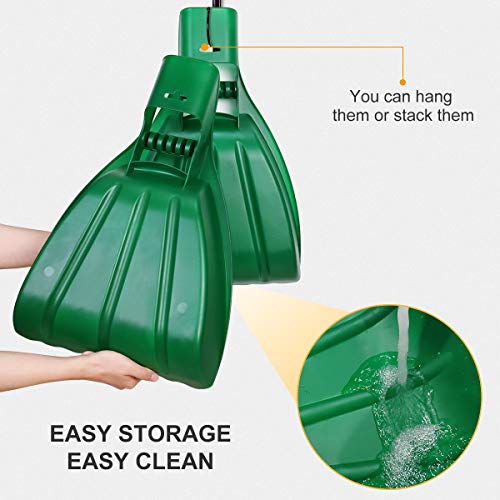 Snapklik.com : Large Leaf Scoops And Hand Rake Claw, Ergonomic Hand ...