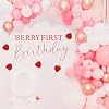 Amazon.com: Strawberry Arch Decal, Strawberry First Birthday Party ...