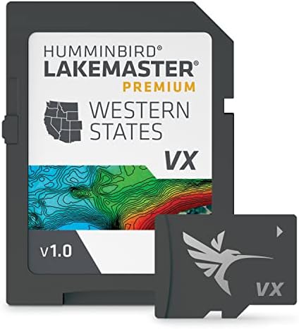 Amazon.com: Humminbird LakeMaster Premium Western States V1 Map SD Card ...