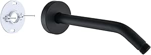 RAINREVIVE 10 Inch Shower Arm with Flange and Stabilizer Bracket, Wall ...