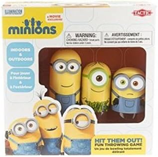 Minions Game - Indoor and Outdoor Bowling - Hit Them Out Throwing Game ...