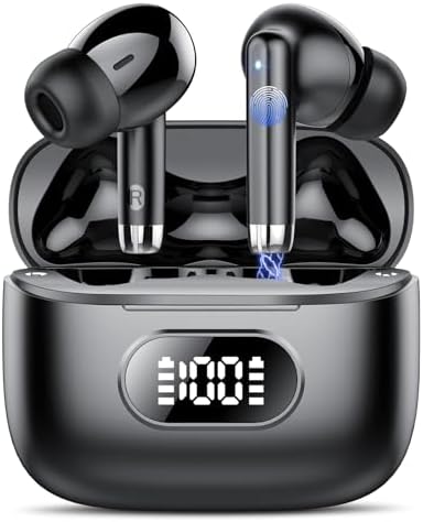 Wireless Earbuds, Bluetooth 5.3 Headphones Mini Wireless Headphones In ...