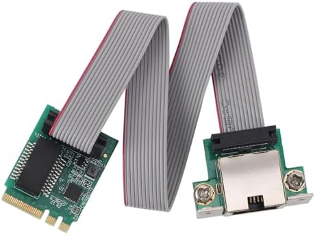PCIe Network Card, 2.5G M.2 RJ45 Port LAN Ethernet Mini PCI Express ...