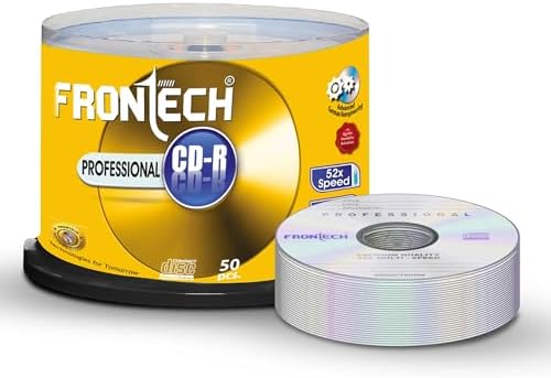 HP CD-R 700MB Premium Recordable Compact Disc Slimcase 52x Speed (Pack ...