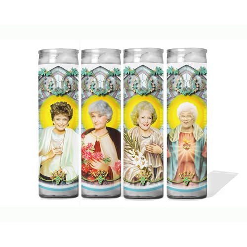 Amazon.com: Saint Golden Girls - Celebrity Prayer Candle set of 4 ...