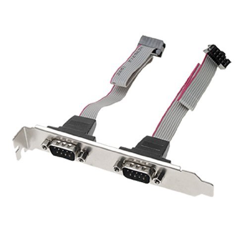 BIG BOOM® DB9 Pin Male to 10 Pin IDC Socket Dual Extension Adapter ...