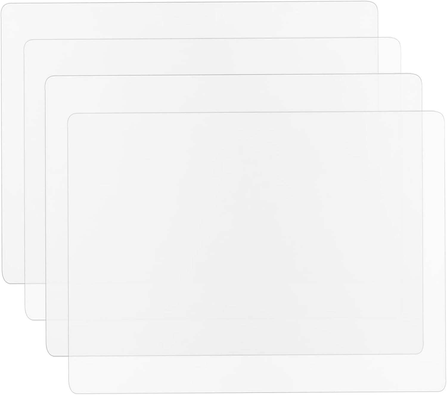 Amazon.com: Silicone Placemats, Treerit 4 Pack Food-Grade Non-Slip Heat ...