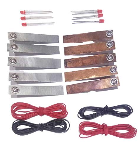 Buy Zinc-Copper Plate Strip 5+5 For Science Project And Science ...