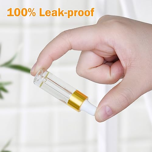 Snapklik.com : Rocinha 5 Ml Sample Dropper Bottles, Clear Mini Dropper ...