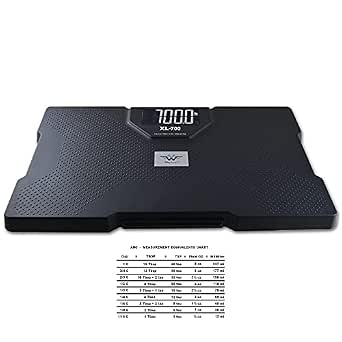 Amazon.com: My Weigh XL-700 High Capacity Talking Bathroom Scale ...