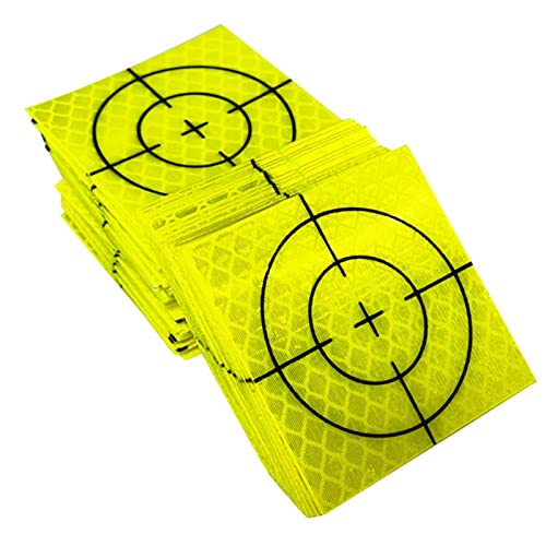 perfk 100Pcs Reflective Tape Survey Targets Measurement Reflector ...