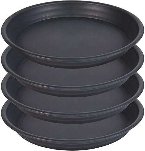 Amazon.com : MegaSprout 6 Plant Saucer Trays 9 Inch | Sturdy Plastic ...