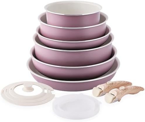 Amazon.com: T-fal Ingenio Expertise Non Stick Cookware Set 8 Piece ...