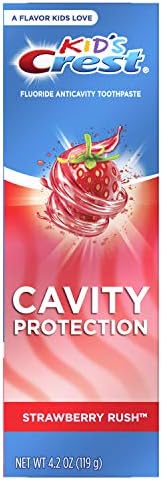 Amazon.com : Crest Kid's Cavity Protection Fluoride Toothpaste Rush ...