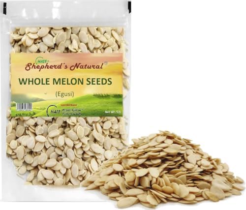 Amazon.com : Egusi By Shepherd’s Natural, Whole Melon Seed, 100% All ...