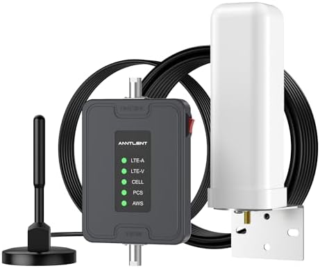 Anntlent Cell Phone Signal Booster for House Cottage, Cell Booster ...