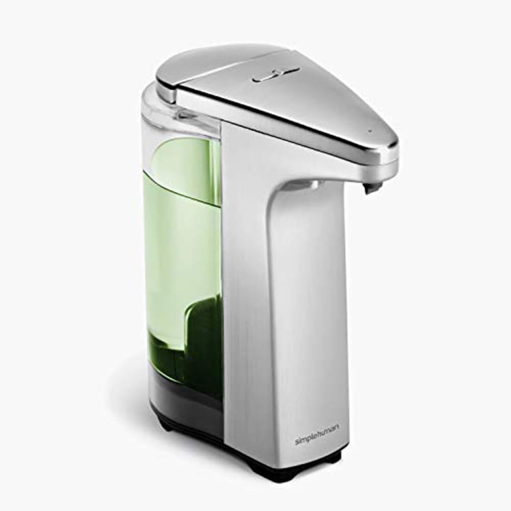 Amazon.com: simplehuman 8 oz. Touch-Free Sensor Liquid Soap Pump ...