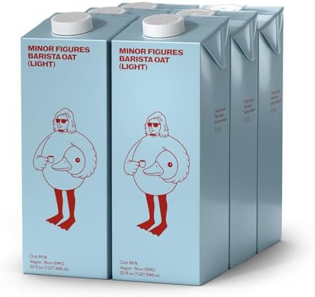 Amazon.com: Minor Figures Light Oat Milk, 32 FZ : Grocery & Gourmet Food