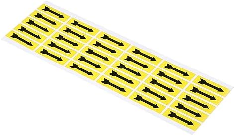 Amazon.com : PATIKIL Small Arrow Stickers 1.4x0.4", 8 Sheet Self ...