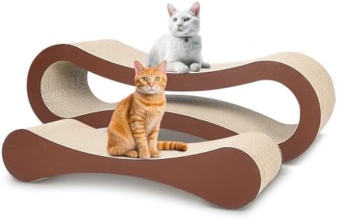 Amazon.com : Cat Scratcher Board 2 in 1, Scratching pad for Indoor Cats ...