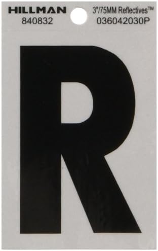 Amazon.com: The Hillman Group 842272 3-Inch Letters Kit, Black, 1 Count ...