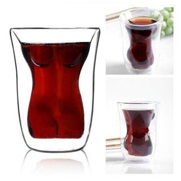 Buy Crystal Woman Body Vodka Shot Wine Glass Drinking Cup Online at Low ...