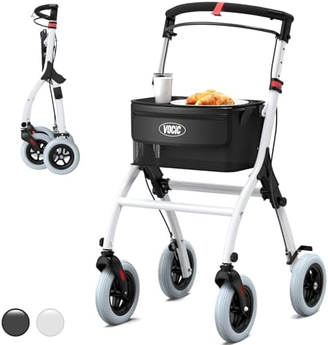Amazon.com: Vive Mobility Lightweight Walker for Seniors - Narrow ...