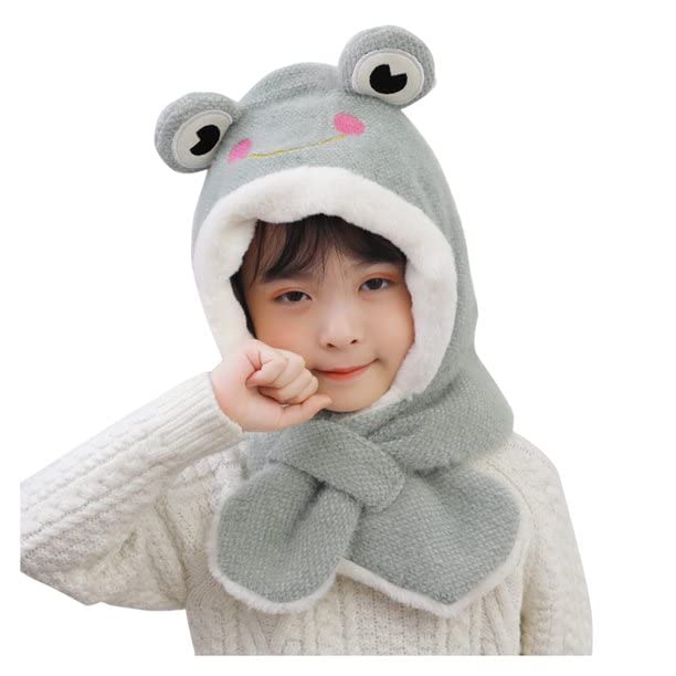 Buy Devil Baby Boy's And Baby Girl's Winter Hat Cute Cartoon Frog Plush ...